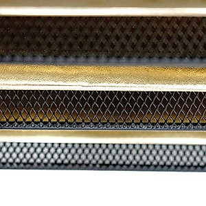 Blu Monaco Desk Organizers and Accessories Stackable Paper Tray - 4 Tier Stackable Letter Trays - Black Metal Mesh File Holder Organizer