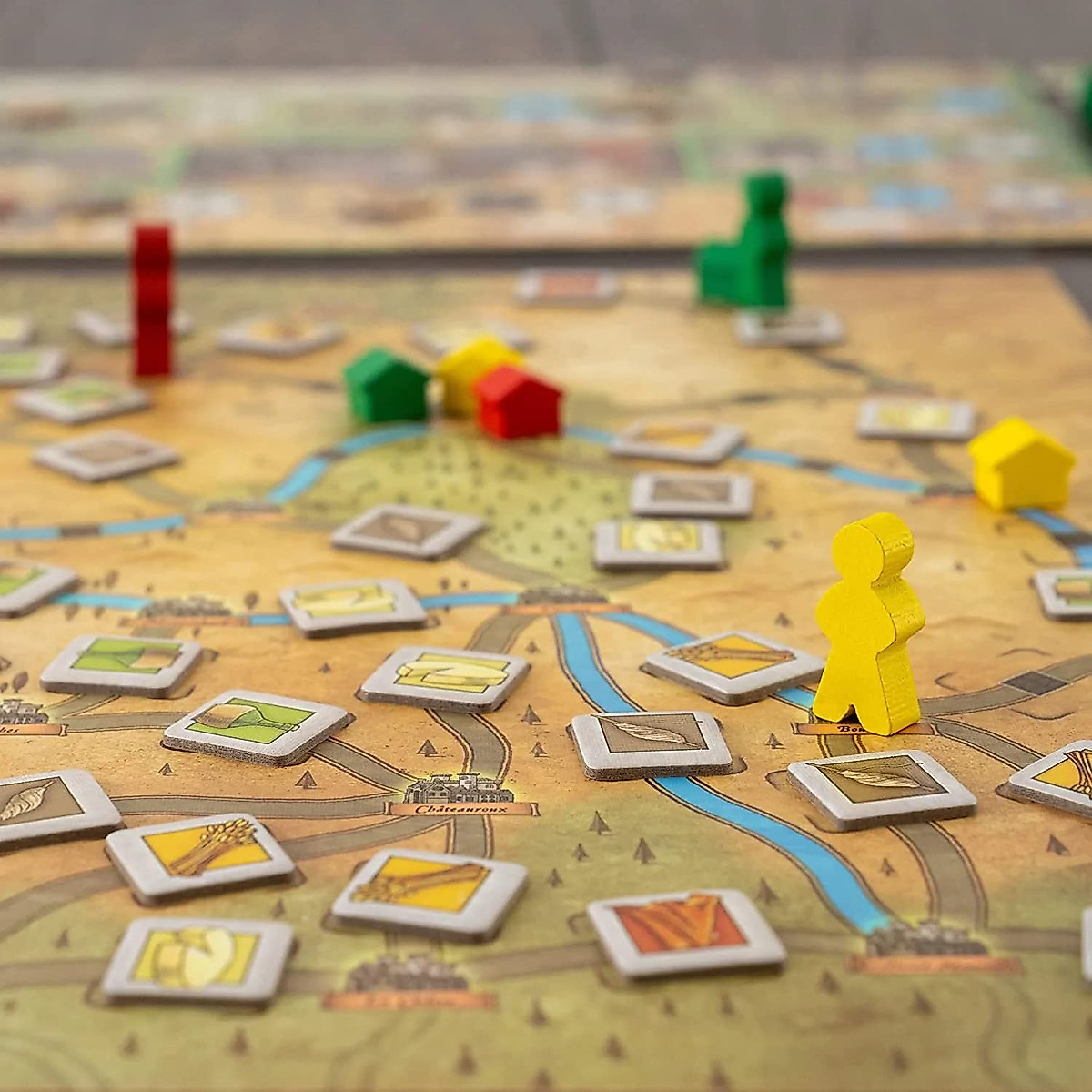 Capstone Games: Orleans, Strategy Board Game, Collect Tokens to Customize Your Strategy, Multiple Paths to Victory, 2 to 5 Players, Ages and 12 Up
