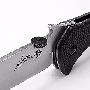 Kershaw Large CQC 4KXL Pocketknife from Kershaw-Emerson (6055) Delivers Durability and Classic Strength with Instant Open, Frame Lock, Reversible Pocket Clip and Precision Technology; 6.1 oz