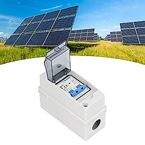 DC1000V 50A Disconnect Switch Solar Photovoltaic DC Distribution Box Solar Panel Solar Inverter Distribution Box IP65 Waterproof PV Solar Miniature Circuit Breaker for Home RV Car