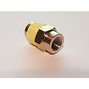 Muzzys Regulator Adapter Bypass Hack Conversion Fitting, for Weber Q Q100 Baby Q1000 1200 Q200 Q2000 Q2200 Grill BBQ Grille - Allows use of Any Standard Full Size Propane Bottle Side Regulator & Hose