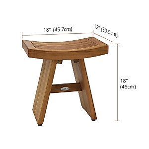 AquaTeak The Original 18" Asia Teak Shower Bench