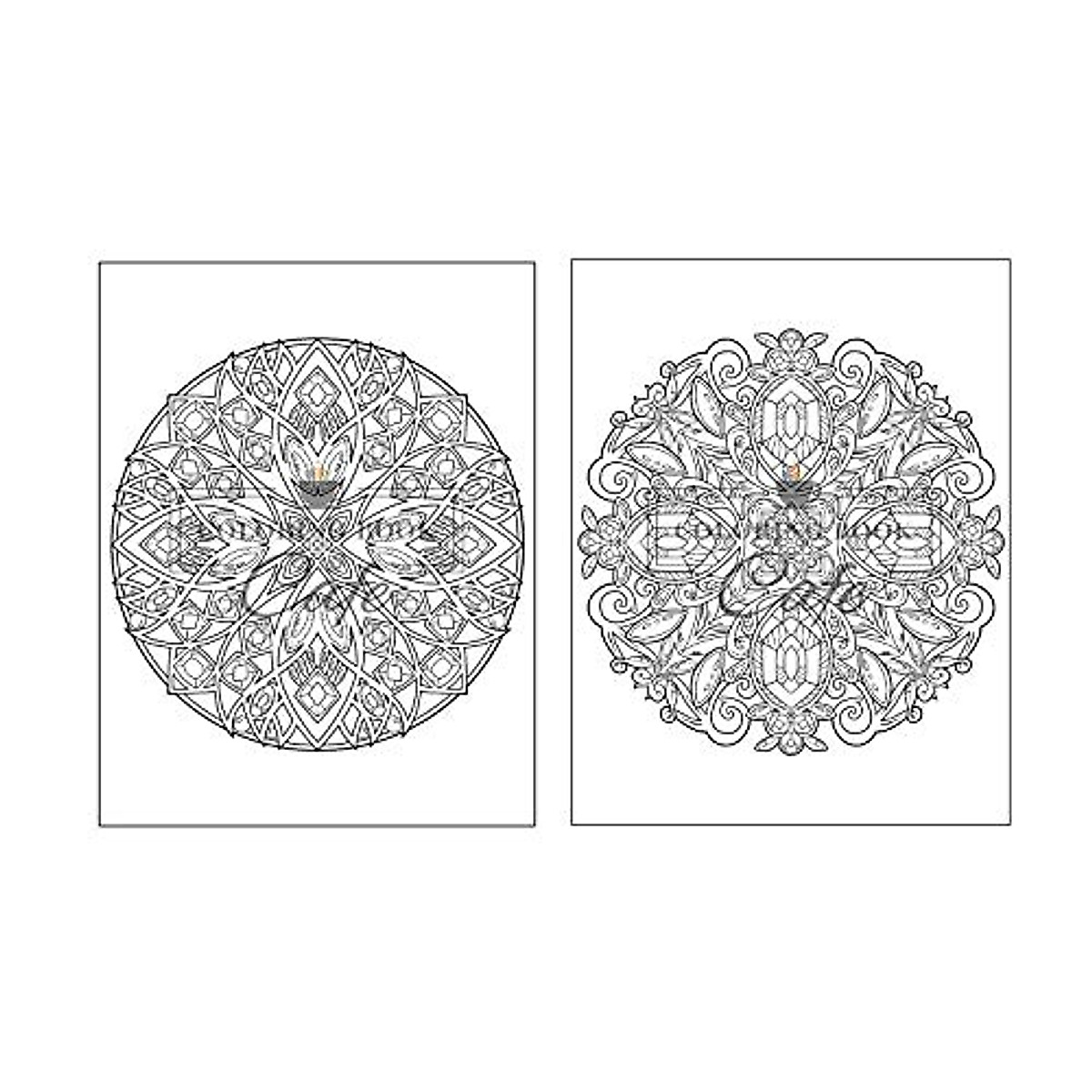 125 Mandalas: An Adult Coloring Book Featuring 125 of the World’s Most Beautiful Mandalas for Stress Relief and Relaxation (Mandala Coloring Books)
