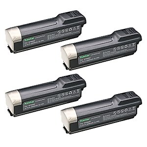 Kastar Battery 4-Pack Replacement for Zebra WT60XX WT6000 WT6000-TS WT60A0 WT60A0-TS WT60A0-TX WT60B0 WT6300 WT63B0 WT63B0-TX RS60XX RS6000 RS60B0 Wearable Mobile Computer Barcode Scanner