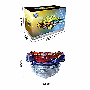 FANSETOYUMA Bey Battle Tops Hybrid Metal Fusion Burst Gyro with 4D Launcher Grip (B-157)