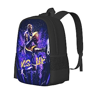 UZIAH Basketball Backpacks Retired Number 8 24 Tribute Backpack Men Anime Backpack