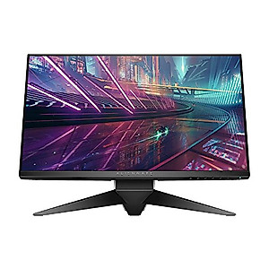 Alienware 25 Gaming Monitor - AW2518Hf, Full HD @ Native 240 Hz, 16: 9, 1ms response time, DP, HDMI 2.0A, USB 3.0, AMD Freesync, Tilt, Swivel, Height-Adjustable