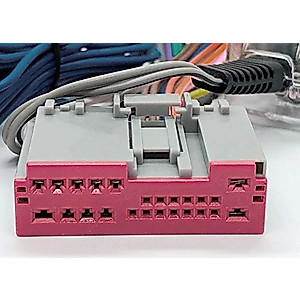 Radio Add A Amp Amplifier Sub Interface Wire Harness Inline Converter Compatible with Ford Factory Radios