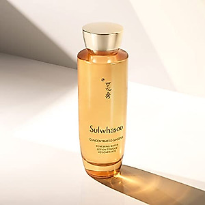 Sulwhasoo Concentrated Ginseng Renewing Water: Antioxidant-Rich Toner to Hydrate, and Visibly Soften Lines & Wrinkles, 5.07 fl. oz.