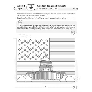 1st Grade Social Studies: Daily Practice Workbook | 20 Weeks of Fun Activities | History | Civic and Government | Geography | Economics | + Video ... Each Question (Social Studies by ArgoPrep)