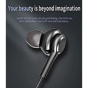 USB C Headphone Wired With Microphone Type(2pack)Kid School in Earbud Running Earphone Chromebook Computer headset Compatible for Samsung Galaxy S20 21 FE Ultra Note10 pad Pro LG oneplus Google pixel