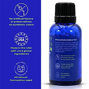 Healthy Animals 4 Ever Oral Health Gum Healing for Cats - Relieves Inflammation, Soothes Pain, Fights Gum Disease - Natural, Non-GMO, Organic - Gluten, Preservative & Chemical Free Supplement - 300 ct