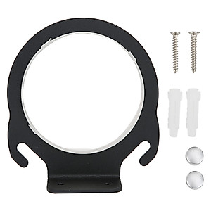 Blower Organizer, Hair Dryer Holder, Aluminum Alloy Material Practical Home Homestay Bathroom Hotel(9481BS matte black hair dryer)