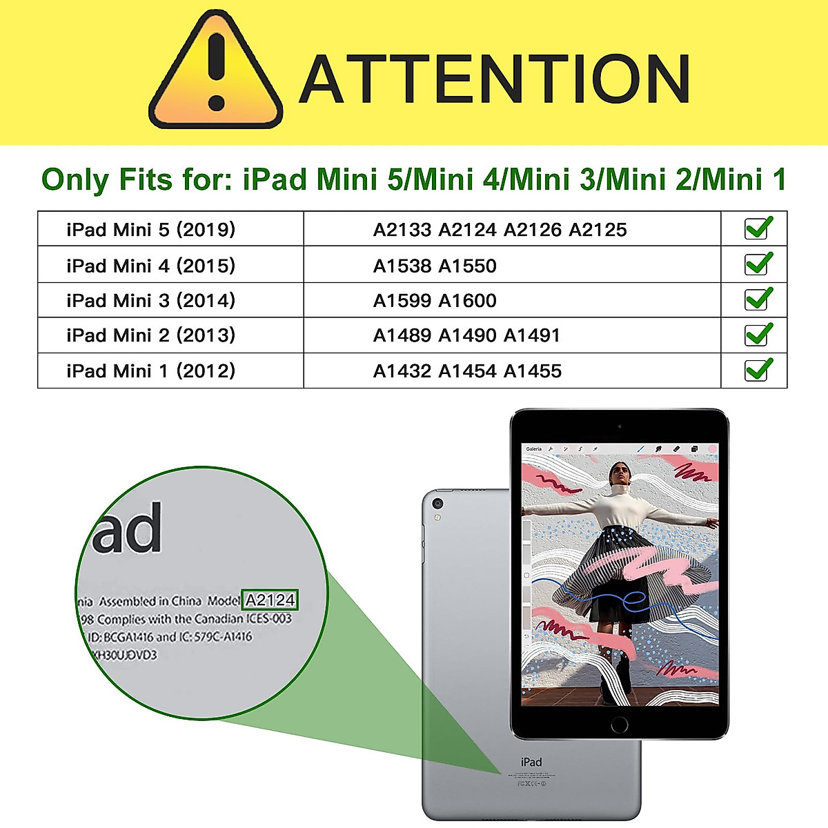 ZtotopCase for iPad Mini 5 2019/Mini 4 3 2 1 Case 7.9 Inch, Premium PU Leather Folio Stand Cover with Auto Wake/Sleep, Front Card Pocket for iPad Mini 5th/4th/3rd/2nd/1st Generation, Brown