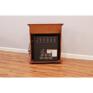 Comfort Glow QF4561R Electric Quartz Fireplace