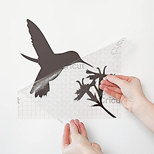 Cricut Premium Permanent Vinyl, Basic Bundle -White & Black, 12x48…