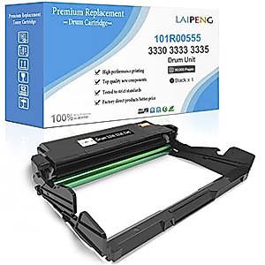 Compatible Drum Cartridge 3330 3335 3345 Extra High Capacity 30,000 Pages for Xerox Phaser 3330 3330dni WorkCentre 3335 3335dni 3345 3345dni Laser Printers 101R00555 (Drum Unit, Black)