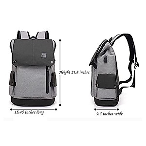 FROIBHATG NASA,Space Agency，astronaut，teenagers, USB computer bag, men and women, backpacks