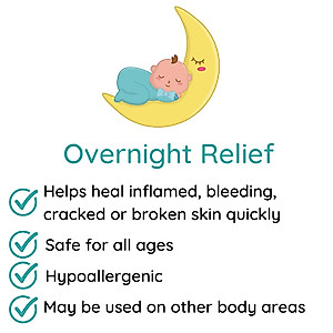 Severe Diaper Rash Treatment Powder - Heal & Cure Very Bad Horrible Diaper Rash Bleeding Blisters Quickly from Diarrhea for Newborn Infant & Adults - Skin Healing Organics