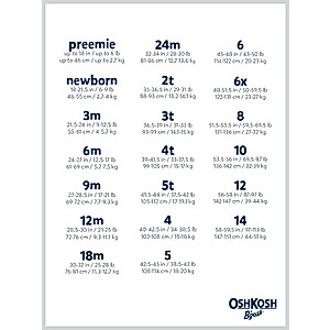 OshKosh B'Gosh Boys' Skinny Jeans, Blue Salt Wash, 24 Months