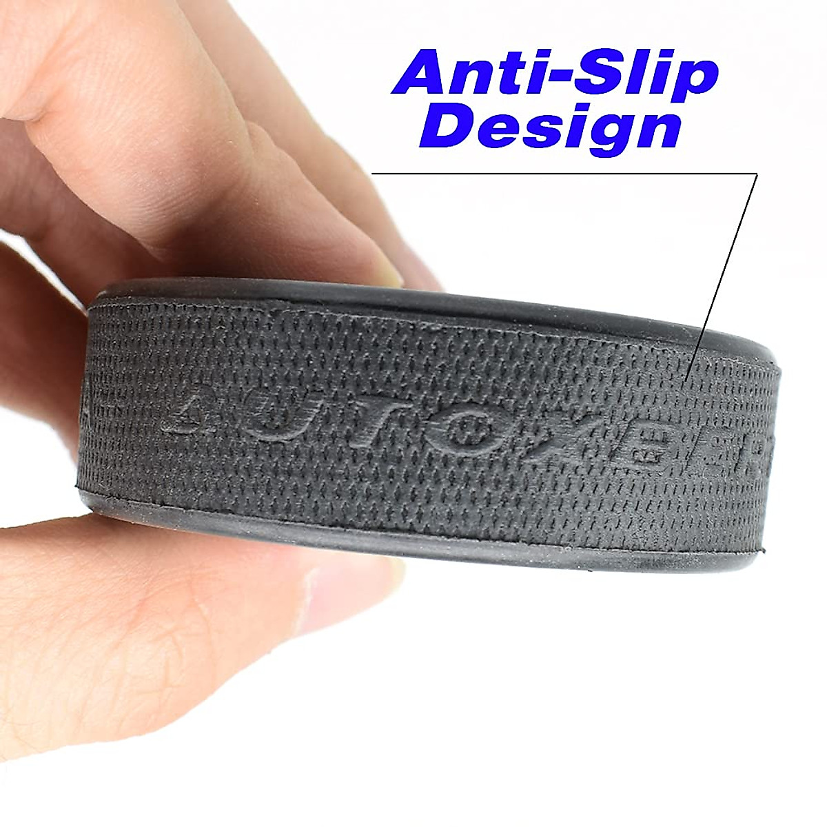 AUTOXBERT Bottle Jack Rubber Pad Anti-Slip Adapter Support Block Car Lift Tool for Most 2 Ton Bottle Jacks Jacking Points Universal Repair