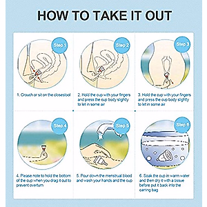 Bodybay Menstrual Cup, Set of 2 Periods Kit with FDA Registered，Best Feminine Alternative Protection to Tampons and Cloth Sanitary Napkins