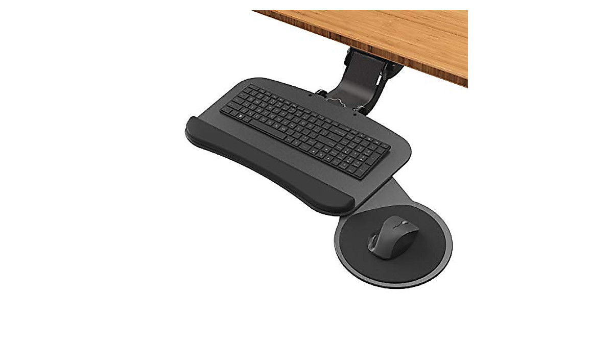 Ultra-Thin Adjustable Keyboard Tray by UPLIFT Desk
