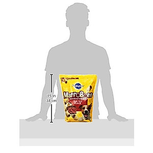 PEDIGREE MARROBONE Dog Treats Real Beef Flavor Crunchy Dog Biscuit, 6 lb. Pack