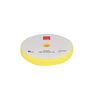 Fine Rotary Foam Pads (Yellow) Ø 135mm, Single Pad