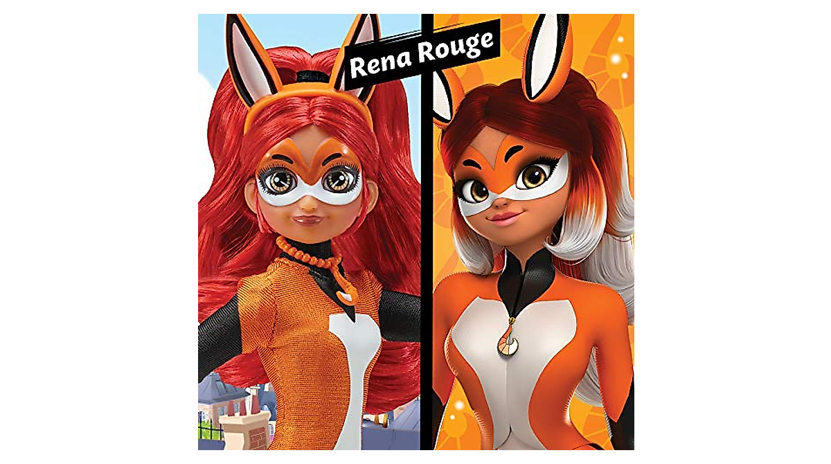 Miraculous Rena Rouge Doll 10.5" Fashion Doll with Accessories and ...