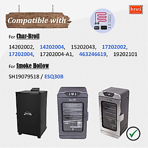 Electric Smoker 9907120011 - Element Kit - 800 Watt for Masterbuilt 30 inch Digital Control Electric Smoker, Replacement Part Masterbuilt MB20071117 Smoker Element