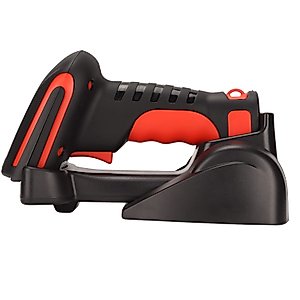 Wireless Barcode Scanner, 2020DB 2.4GHz Wireless Wired 3 Modes Handheld 1D 2D Bar Code Reader IP67 Waterproof with 2 Prompt Modes, for Supermarket Retail Warehouse​​​
