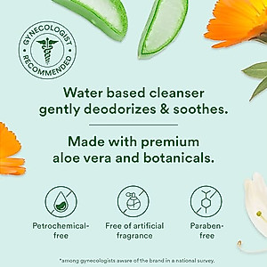 Good Clean Love Rebalance Feminine Wipes, Supports Vaginal Health Naturally & Reduces Odor, Moisturizing & Cleansing Hygiene Product Made with Aloe, pH-Balanced Feminine Wipes, 30 Biodegradable Wipes