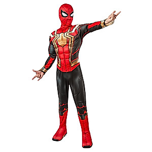 Rubies Child's Marvel: Spider-Man No Way Home Deluxe Costume Version 1 Inside Out, Medium