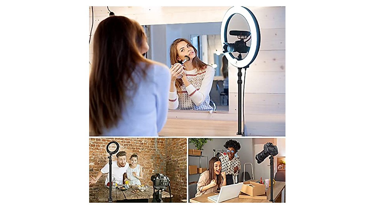 VIJIM Camera Desk Mount Stand - Extendable Up to 49 Inches for Cameras ...