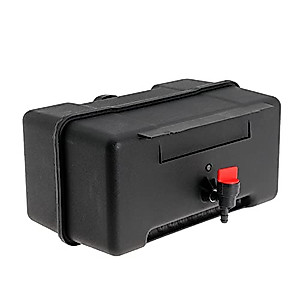 Replacement 691993 Fuel Tank for Briggs and Stratton for Troy-Bilt for Garden Way Chipper Shredder 4-quart Gas Tank with Cap and Shut Off Valve