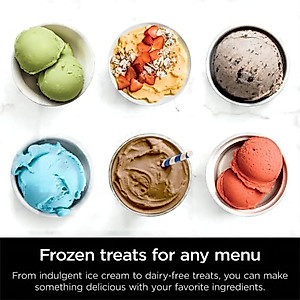 Akmazousa Pints Containers with Lids Ice Cream Pint Containers Replacement for Ninja Creami Pints and Lids 4 Color Lids Ice Cream Storage Containers Bpa-Free & Dishwasher Safe (4 Pack-Pink/Grey/Blue/Green)