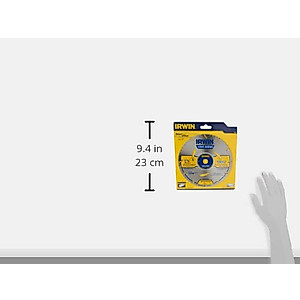 IRWIN Tools MARATHON Vinyl Siding Corded Circular Saw Blade, 7 1/4-inch, 120T (11830)