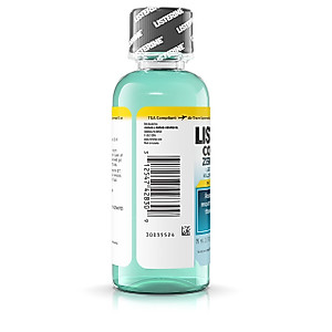Listerine Antiseptic Zero Cavity Mouthwash, Clean Mint, 3.2 Ounce (Pack of 24)