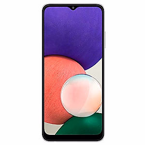 Samsung Galaxy A22 5G (SM-A226B/DS) Dual SIM 128GB/ 8GB RAM, 6.6” GSM Unlocked International Version - No Warranty - White