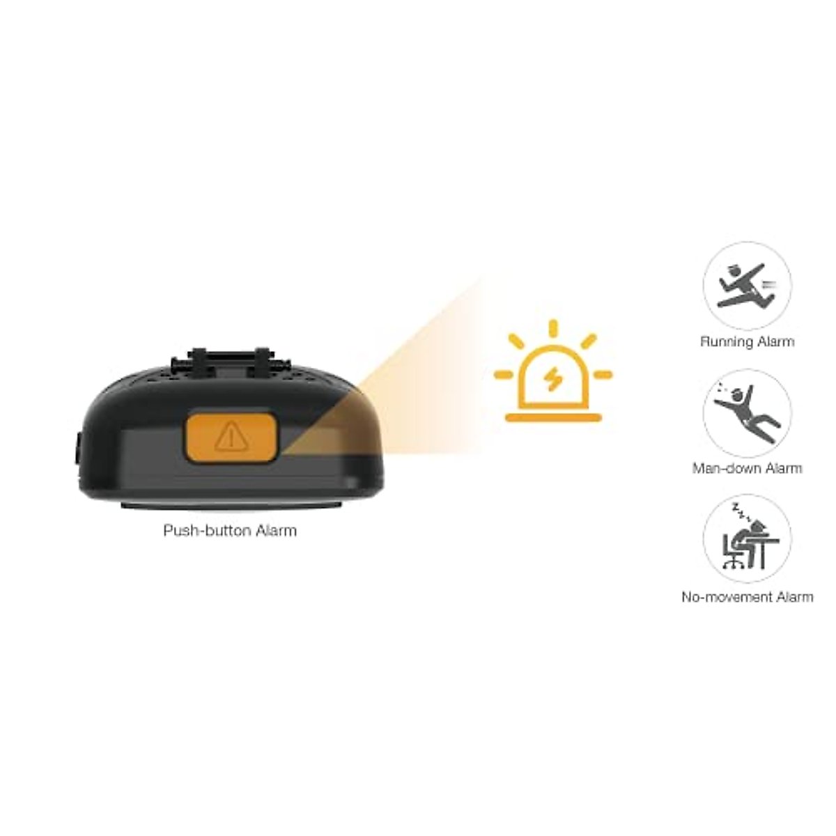 Yealink W59R Cordless Ruggedized DECT IP Phone, Base Station Not Included, 1.8-Inch Color Display, Power Adapter Included