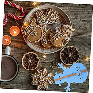 NOLITOY 32 Pcs Utensil Holder for Party New Year Cutlery Holder Silverware Holder for Party Xmas Silverware Holder Utensil Holders Utensil Pouch Blue Felt Cutlery Set Tableware Felt Cloth