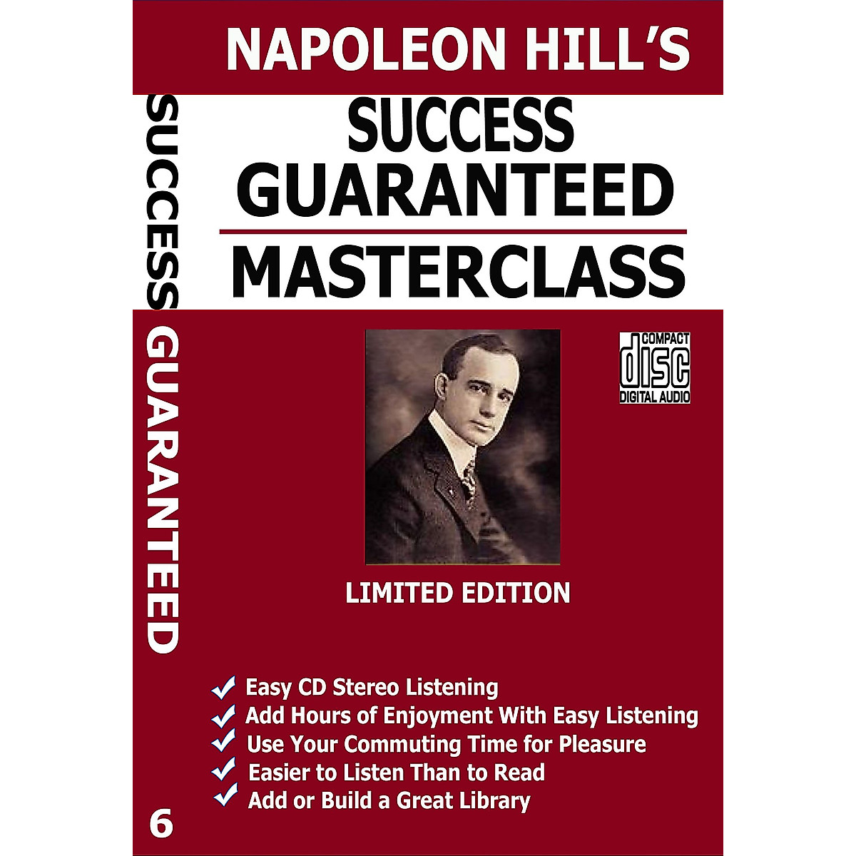 Napoleon Hill Audio Cd- Original Series Set Laws of Success Collection Gifts