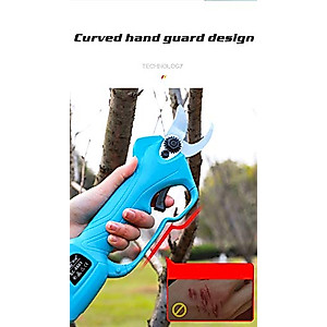 ATAAY 16.8VCordless Pruner Lithium-ion Pruning Shear Efficient Scissors Bonsai Electric Tree Branches Garden Tools Electric