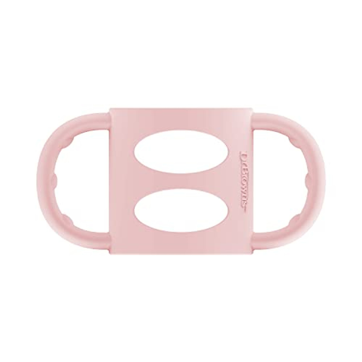 Dr. Brown’s® Milestones™ 100% Silicone Baby Bottle Handles, Narrow, Pink, 1 Pack, 4m+ (Colors May Vary)