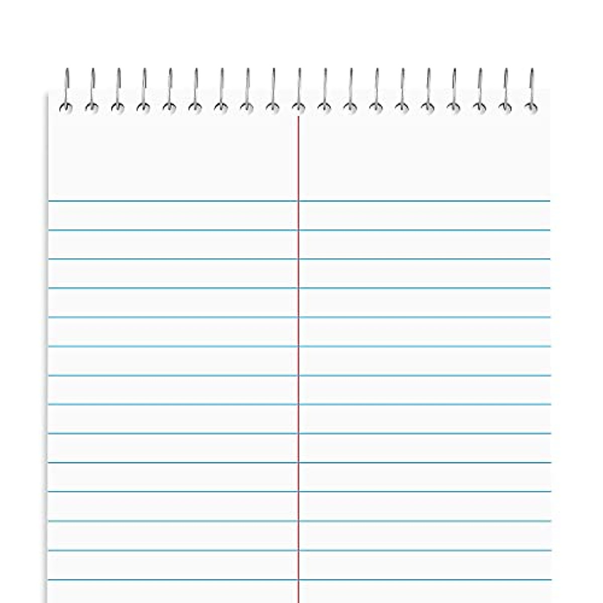 STAPLES White Paper Steno Pads, Gregg Ruled, 6" x 9", 12/Pack