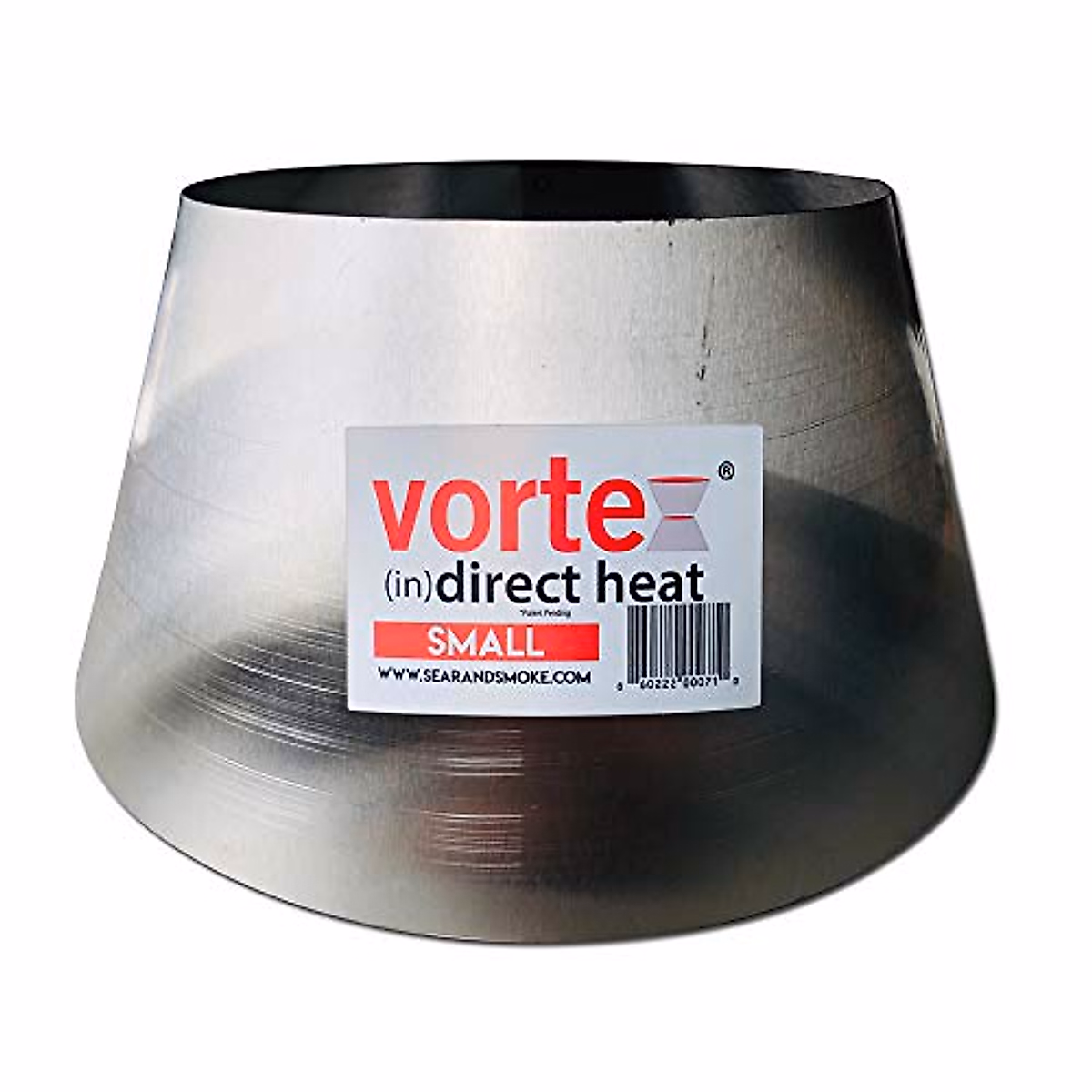 Vortex Small (in) Direct Cooking Charcoal Grill BBQ Accessory Cone 18.5 22.5 for Weber Smokey Mountain WSM Small - Stainless - Original - USA Made -Genuine SM Size