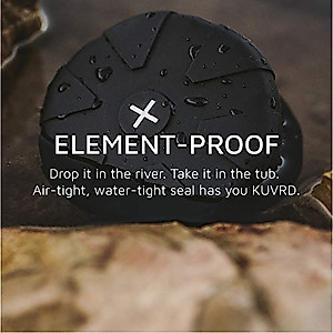 KUVRD Universal Lens Cap 2.0 - Fits 99% DSLR Lenses, Element Proof, Lifetime Coverage, Magnum, 2-Pack
