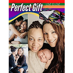 InnoBeta LGBTQ Blanket, LGBT Gifts for Gay, Lesbian, Transexual, Friends, Besties, Gay Pride, Rainbow, Soft Throw Blanket, 50x65 Inches, Lesbian