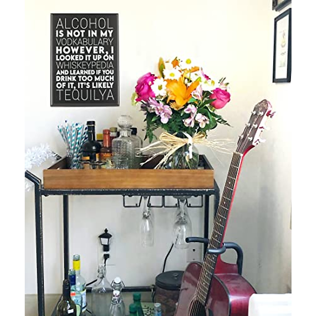 Bar Decor for Home Bar- Funny Bar Signs - Home Bar Decor - Bar Wall Decor